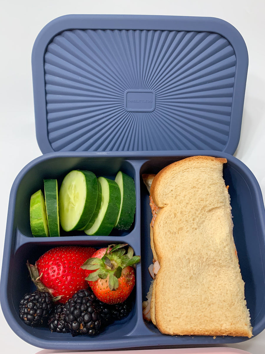 Blue Bento Box Lunch & Snack Box – Three Little Tots
